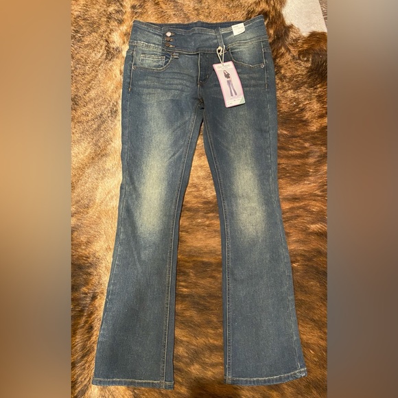 Simple Society | Jeans | Nwt Simple Society Jeans Mid Rise Flare Sz 9 ...